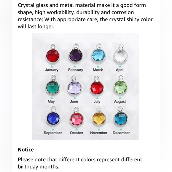 Hand Crafted | Jewelry | 925 Sterling Silver Ear Threads Long Chain Dangle With December Crystal ...